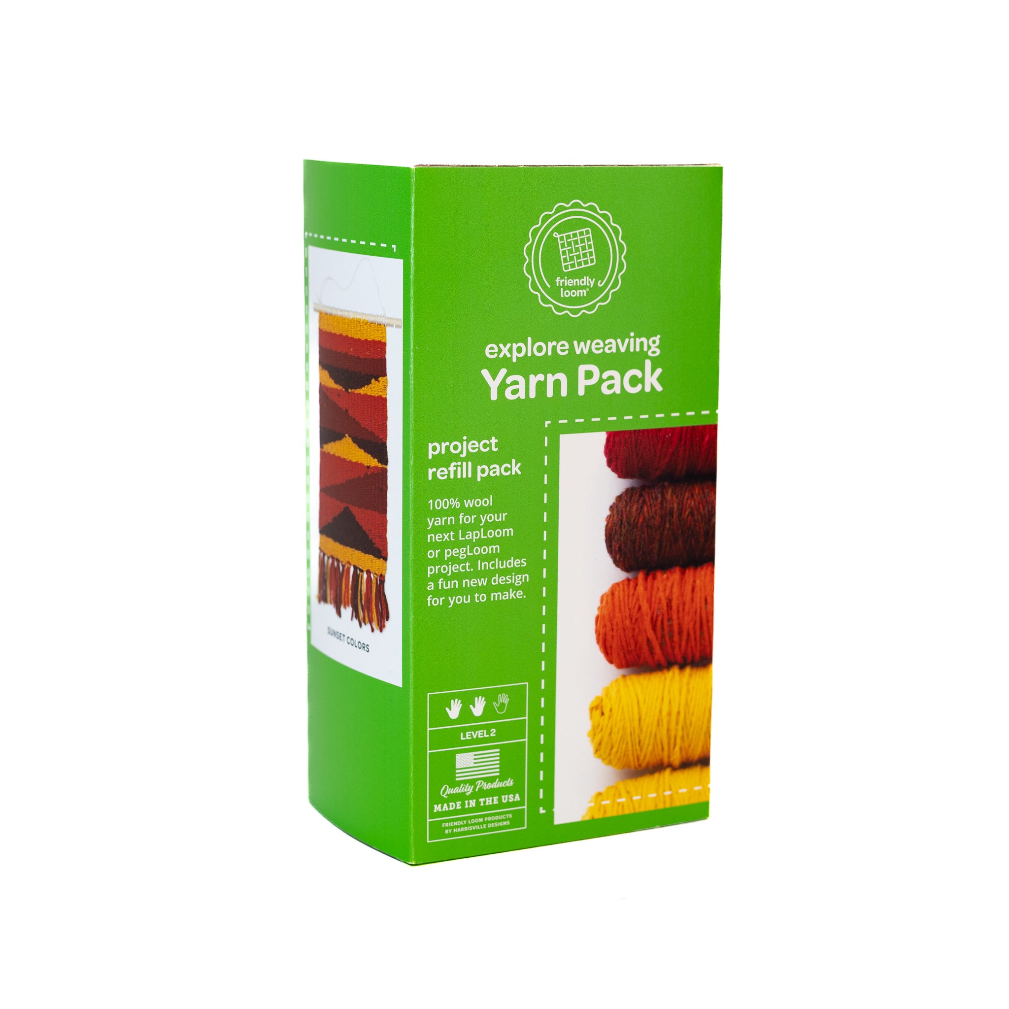 Sunset Yarn Pack – Friendly Loom