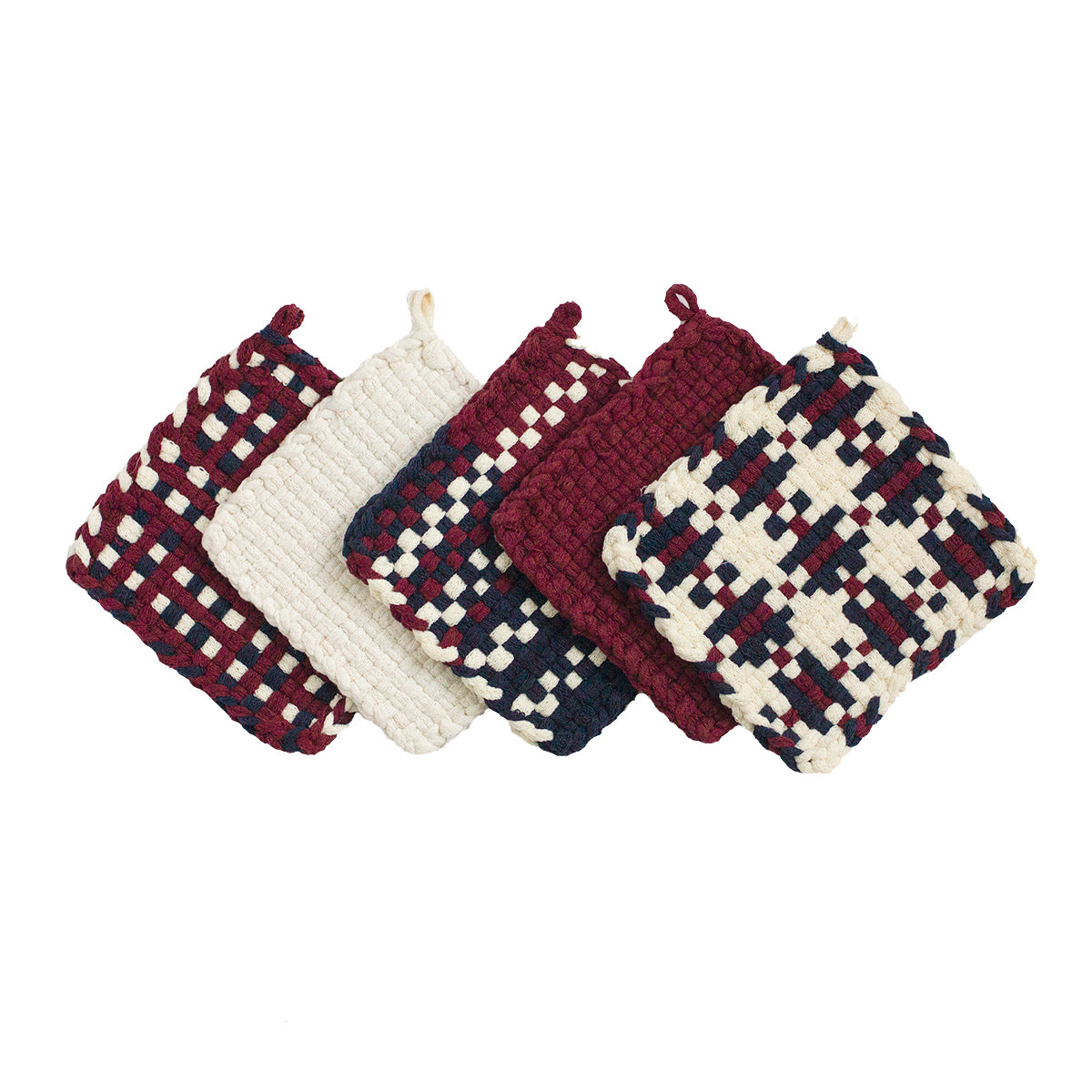 Stars and Stripes Potholder Loop Bundle (Traditional Size) - Friendly Loom